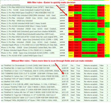 Custom Filter Rules - uBuyFirst
