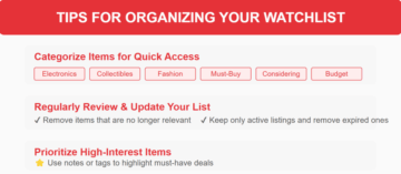 Set up a Custom eBay Watchlist - uBuyFirst